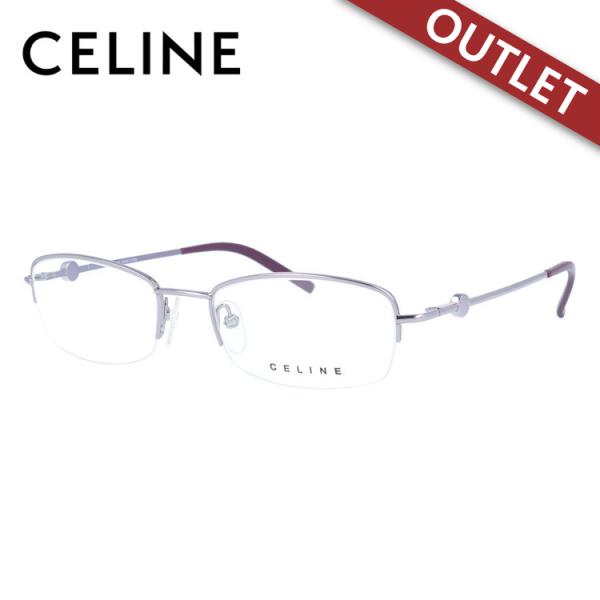 ●ブランドCELINE（セリーヌ）●品目メガネフレーム●型番VC1300 0SN3 51サイズ●フィッティング調整可能ノーズパッド（クリングス）●シェイプスクエア●カラーリム：シルバーパープル（艶あり）テンプル：シルバーパープル（艶あり）サ...