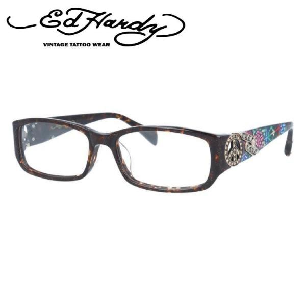 Ed Hardy（エド・ハーディー） メガネ フレーム フレーム PCメガネ