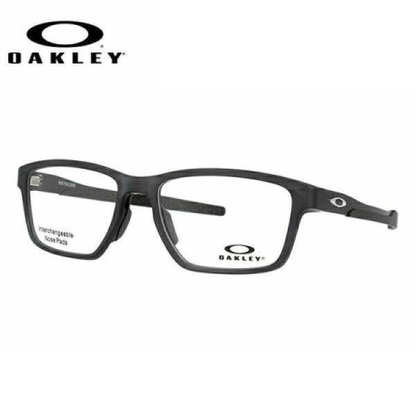 【ブランド】OAKLEY（オークリー）【品目】メガネフレーム【型番】METALINK メタリンクOX8153-01 55【フィッティング】レギュラーフィット【シェイプ】スクエア【カラー】フレーム：Satin Black（サテン ブラック）（...