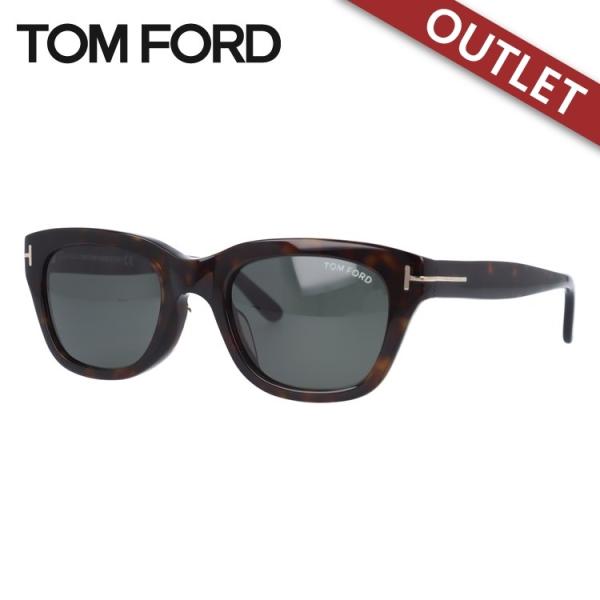 【ブランド】TOM FORD（トムフォード） 【品目】サングラス【型番】SNOWDON スノードンFT0237F（TF0237F） 52N 51サイズ【フィッティング】アジアンフィット【シェイプ】ウェリントン【カラー】レンズ：グリーンフレー...