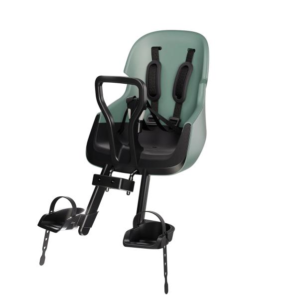 Bobike Exclusive Evolve Mini（ボバイク・エクスクルーシブ・エボルブ・ミニ）は、洗練されたデザインのフロント用の自転車チャイルドシートです。生後9ヶ月から3歳まで（最大身長93cm/体重15kg）に対応しています。...