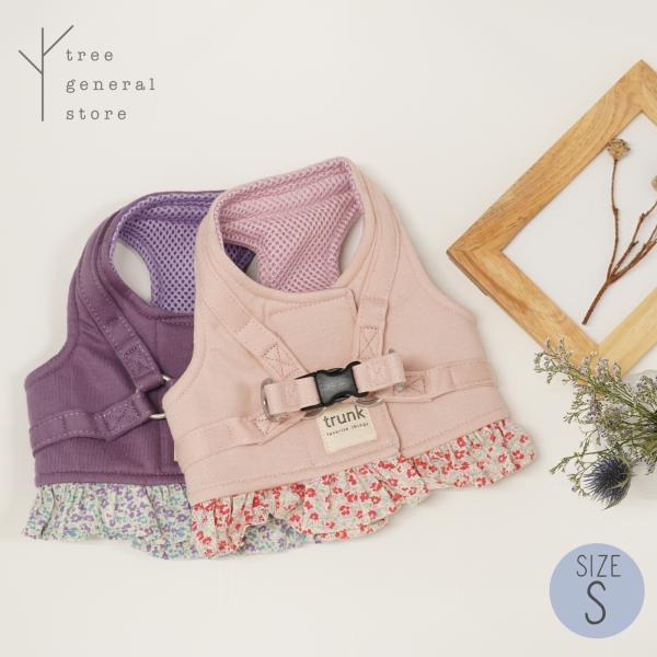 素材 本体：表 コットン100％　　　裏 ポリエステル100％バックル：ポリアセタールサイズ 胴周り約35〜42cm　適応体重4〜8 kg注意 散歩専用ウエアハーネスですので係留には使用しないでください。