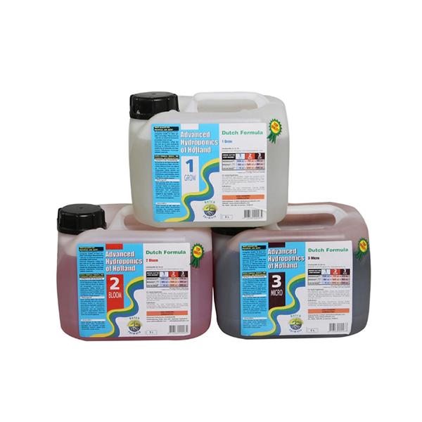 DUTCH FORMULA (略 DF)1,Grow (5L)2,Bloom (5L)3,Micro (5L)※ベース肥料の3本SETです。室内園芸専門店 Tree people ツリーピープル