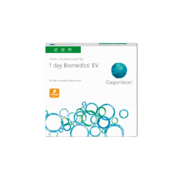 ■商品名　ワンデー　バイオメディックス　EV■医療機器承認番号　21100BZY00044A01■含水率　55%■レンズカラー　アクアブルー■ベースカーブ　8.6mm■直径　14.2mm■球面度数-0.25D 〜 -6.00D（0.25Dス...