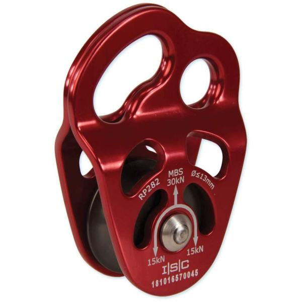ISC Phlotich Pulley Red フローテッチ プーリー レッド ツリーケアISCのロープレンチキットに採用されている、可動式サイドパーツを備えたフロティクのプーリーですが、他のSRTやDdRTのクライミングシステムにも適して...