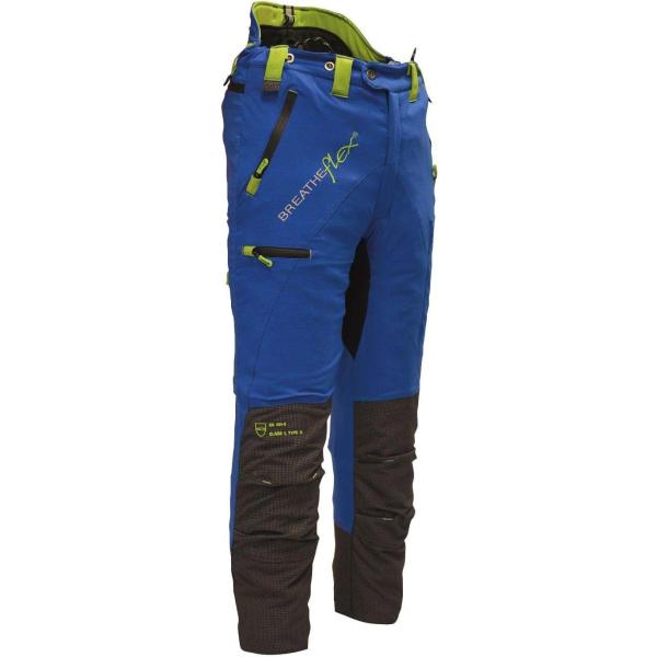 Breatheflex Pro'sでは、ズボンの重量と性能にすべてが集約されています。高強度ポリマーを使用したこのパンツは、体をしっかりと保護しながらも、現場や樹冠を楽に操作するために必要な柔軟性を確保することができます。このズボンの前面と...