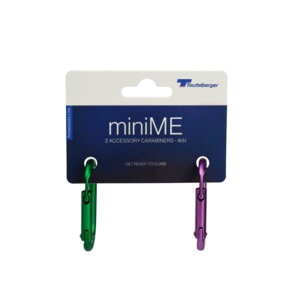 大型カラビナのミニクローンであるにもかかわらず、miniMEは大型カラビナよりも強くタフであることが示されている。あなたのminiME は控えめで、あなたを裏切ることなく多くの任務を遂行する。唯一の課題は、色を選ぶことだ。破断強度：4kNN...