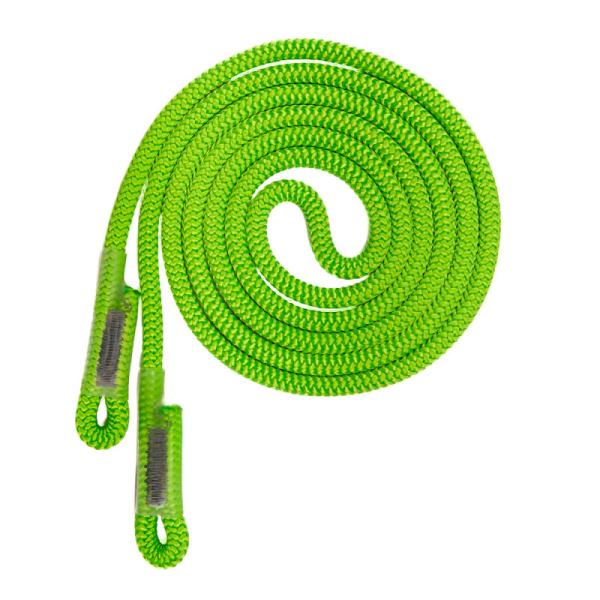 ARGIOPE EVOのショートロープも100%ポリエステル製で、同じ厚いカバーにより、長期間にわたって一定の直径と優れた耐摩耗性が保証されます。 明るい緑色なので、非常に目立ちます。 短いロープには両端が縫い付けられており、カラビナや回転...
