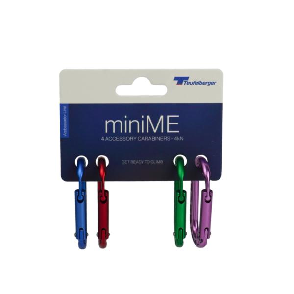 大型カラビナのミニクローンであるにもかかわらず、miniMEは大型カラビナよりも強くタフであることが示されている。あなたのminiME は控えめで、あなたを裏切ることなく多くの任務を遂行する。唯一の課題は、色を選ぶことだ。破断強度：4kNN...