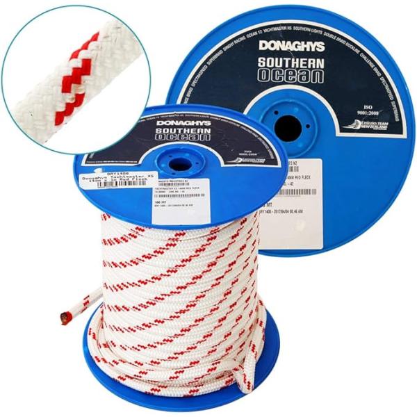 Yachtmaster XSは100%ポリエステルのダブルブレイドで、高強度と低伸縮性を備え、リギングロープとして最適です。この製品は低伸縮性、簡単な継ぎ手、優れた取り扱いや耐摩耗性、UV安定性を特徴とし、リギングハードウェアとの相性も抜群...