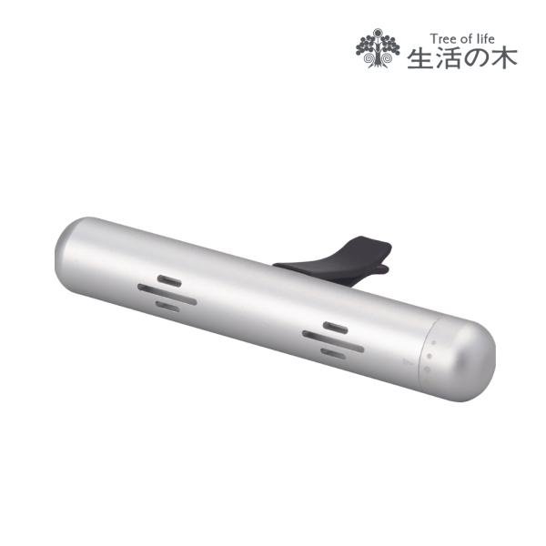 原産国　中国材質　本体：アルミニウム合金　アロマスティック（芯）：ポリエチレンサイズ　φ13×80mm（クリップ30mm）　箱：W93×D32×H110mm重量　製品重量：約48g（本体：約22g）