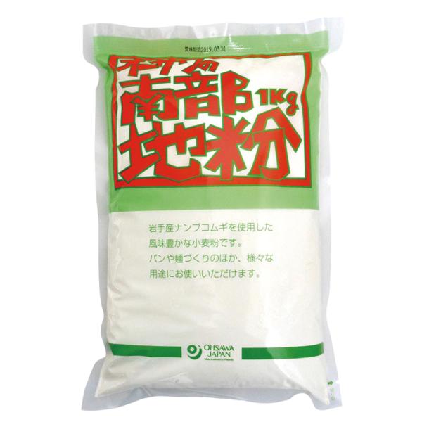 岩手産小麦100％パン、麺などに■品種：ナンブコムギ【原材料】小麦(岩手県)【調理法・使用方法】うどん、パン、お好み焼きに【栄養成分表示】100g当たり／エネルギー 349kcal／たんぱく質 10.5g／脂質 1.9g／炭水化物 73.7...