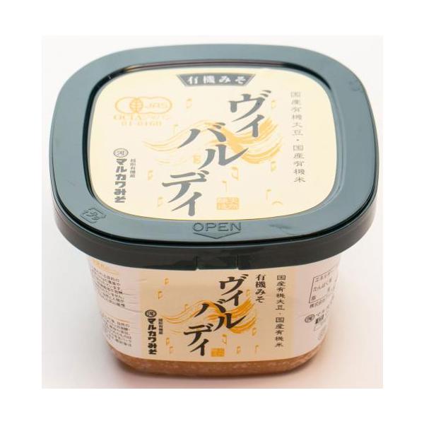 マルカワみそ　無添加・有機みそ　「ヴィバルディ」600ｇ