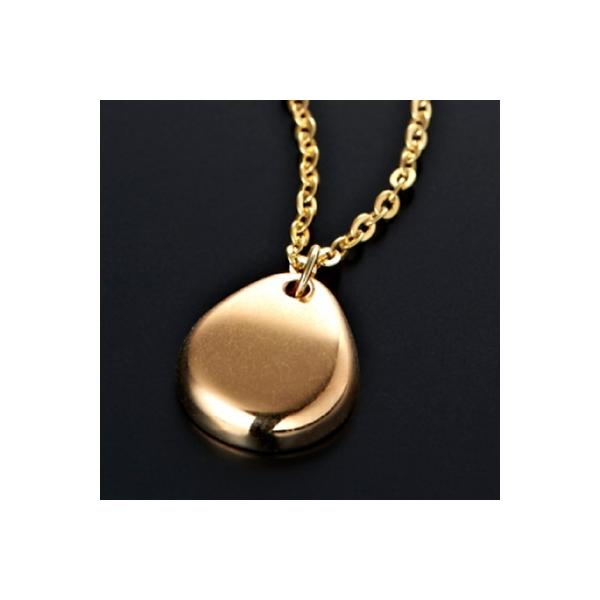 ムー雫ミニペンダント・ゴールド