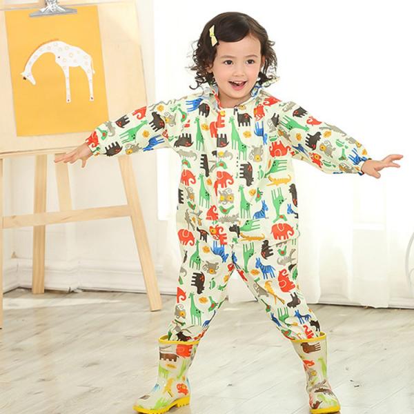 ■キーワードレインコート 小学生 男の子 女の子 キッズ 通園 通学 レインスーツ キッズ レインコート 上下 キッズレインコート キッズ 上下セット 雨具 カッパ 合羽 撥水加工 学校 入学 レインウェア キッズ ポンチョ かっぱ フード...