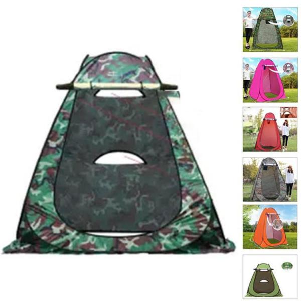 ■品名：着替えテント■素材：ポリエステル+鉄合金■タイプ：全11タイプ■サイズ：SIZE 1-SIZE 2シーン：アウトドアや釣り、着替えなど海水浴やキャンプ、楽しいアウトドアに着替えテントがあると屋外での着替えも安心！女性やお子様でも１人...