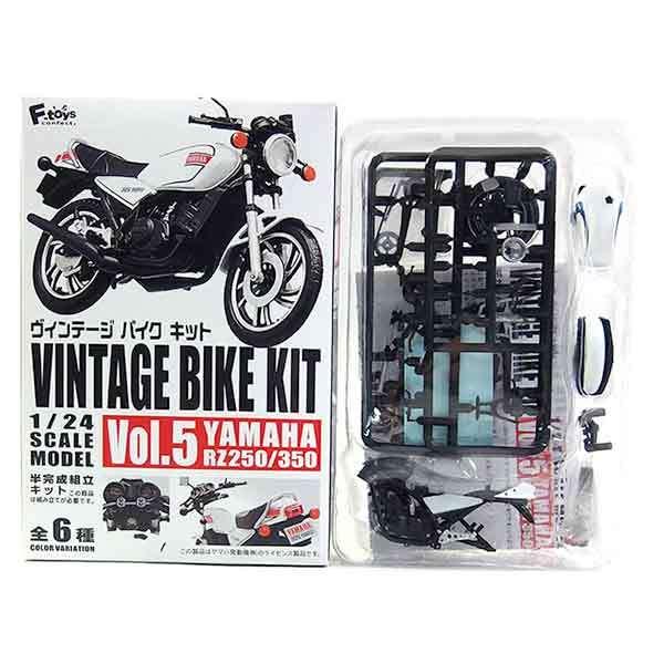 『ヴィンテージバイクキット』第5弾はRZ250/350をライン アップ！1980年、第2次バイクブームの先駆けとして登場し、一大センセーションを巻き起こした2ストロークエンジン搭載の名車「RZ250/350」が、ヴィンテージバイクキットシリ...
