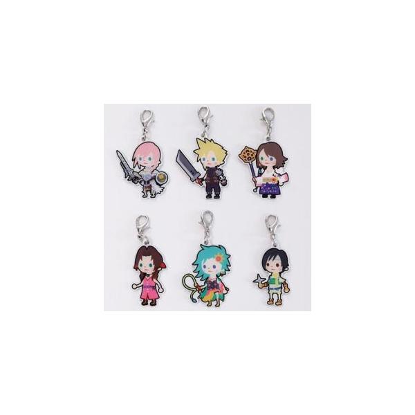 ファイナルファンタジー ブリゲイドより、カラフルなキャラクター達がツヤツヤぷっくりした小さなメタルチャームになりました!さりげなく、ゆらゆら揺れる姿がとっても可愛いチャームです。全6種のラインナップ。サイズ 約W20×H32×D1mm素材 ...