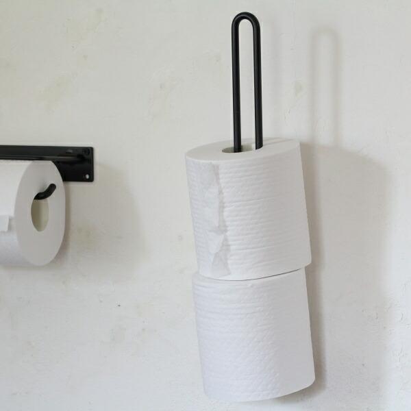 サイズ 幅:約3cm*奥行:取付時 約7cm*高さ:取付時 約36cm重さ:約290g材質:鉄 アイアン取り付け部の厚さ 約3mmネジ穴の径 約4mmネジの付属 有：2本特徴 ＤＩＹブラック フック 黒 かっこいい トイレットペーパーホルダ...