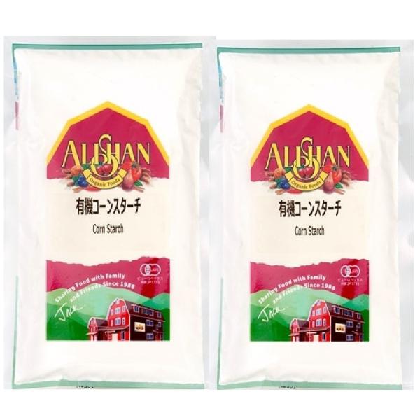 オーガニックコーンを原料としたコーンスターチです。 酸化防止剤（無水亜硫酸）等は使用しておりません。煮込み料理のとろみづけや揚げ物の衣、カスタードクリームなど幅広くお使いください。栄養成分表示100g当たり/エネルギー 349kcal/タン...
