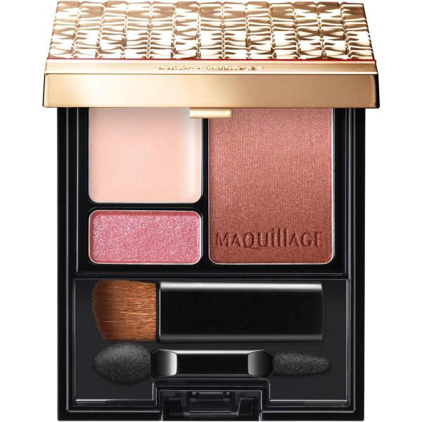 ■商品説明自然に大きな目もとに見せる運命のブラウンアイシャドウシームレスなグラデーションで、プロ級グラデがひと塗りで完成グラデカラー部分のブラシにとる位置で明るめグラデ〜暗めグラデまで、ひとつのパレットで印象を自在に演出８時間仕上がり持続（...