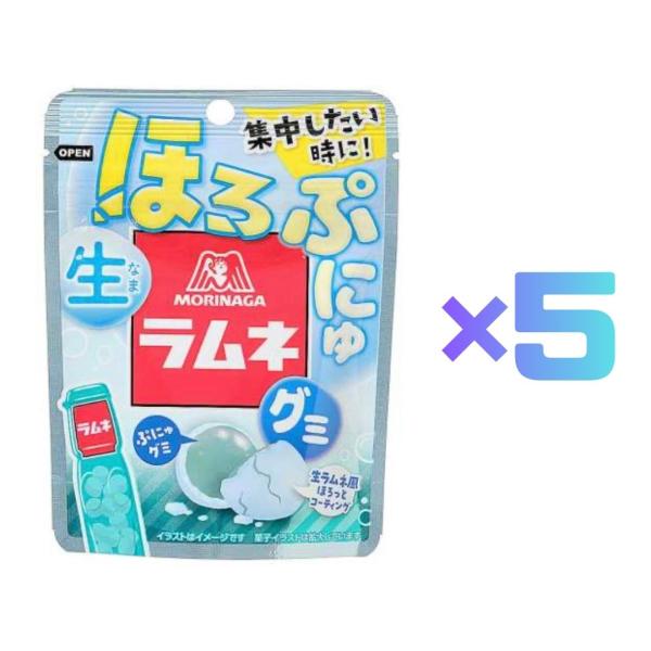 ■情報外はほろっと、中はぷにゅっとした新食感が楽しめるラムネ味のグミ。ラムネの爽やかな甘さと、やわらかくとろけるような食感がクセになる一品です。おやつやリフレッシュタイムにぴったりで、幅広い世代に人気のスイーツ系グミです。
