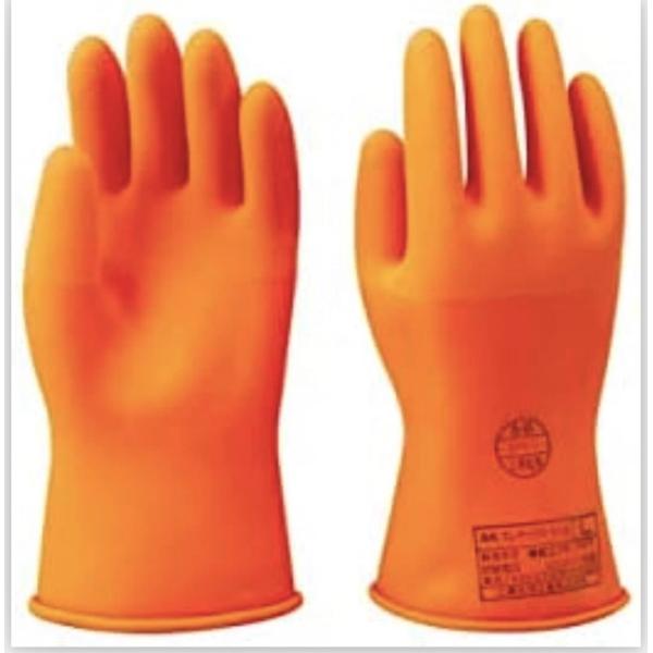 電気・配線等を扱う作業や工事などで活躍する絶縁手袋絞り型絶縁性の高い天然ゴムラテックスを使用した電気絶縁手袋指先を細くしておりますので、指先がフィットし、細かい作業に優れています。滑り止め加工を施し、グリップ力を強化していますので、細かい作...