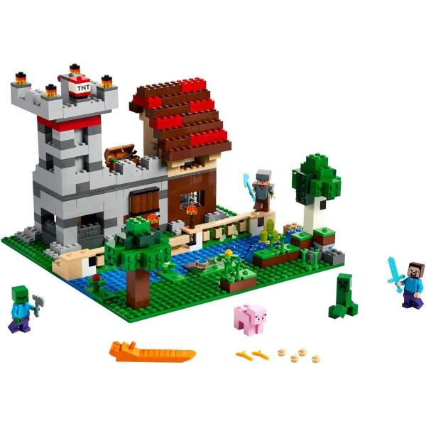 ●マインクラフトファンの創造力豊かな冒険を現実のものにするセットです。ブロックやパーツ、キャラクターのフィギュアがいっぱい入っていて、遊びを通して想像力や創造性を豊かに育めます。●計564ピースのブロックやパーツが入った組み立てセットです。...