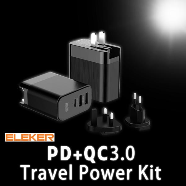 概要： この3ポート充電器には、USB-C 60W PD / QC急速充電出力ポートとデュアルUSB-A15Wスマート出力ポートがあります。英国およびヨーロッパのACピンも使用できます。 主な特徴： *充電器の出力にはインテリジェントな配電...