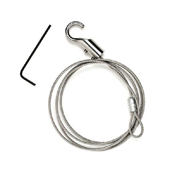 スカイプランター用の延長用ワイヤーフックです。長さ1400mm。天井から吊り下げたい時にご利用下さい。