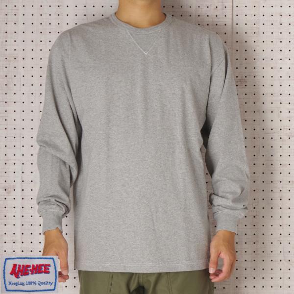 ☆Ahe'hee L/S Pocket Tee のご紹介です。・Ahe'hee定番丸胴ボディーを使用。杢グレーのふんわりとした生地感のロンTです！・6.8oz程の厚く丈夫な綿100%の生地で。リブもかなり丈夫で永く着用できる上質な仕上がりで...