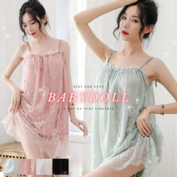 ■商品コードicoc375-1■セット内容ベビードールTバック■サイズベビードールバスト 120cmまでウエスト 130cmまで着丈 65-70cmTバックウエスト 55-90cmヒップ フリー■カラーブラックホワイトミントグリーンピンク■...