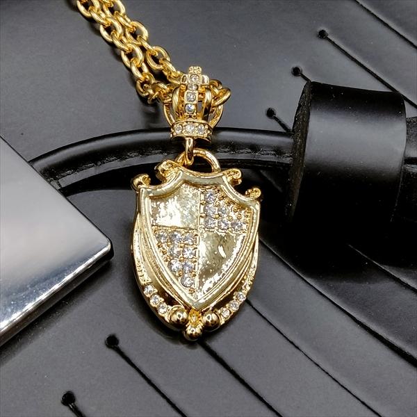 ■商品コードtateplatenack■セット内容チャームネックレス■サイズチェーン 51cm■カラーチェーン＆チャームブラッククローム　ゴールド　ピンクゴールドストーンクリア　ブラック　レッド　ピンク■備考メッキ加工■商品説明メッキ加工で...