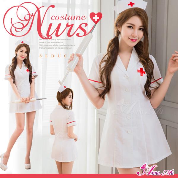 ■商品コードz1527-1■セット内容ワンピース　ナースキャップ■サイズMサイズ肩幅 36cm　バスト 86cm　ウエスト 78cm　着丈 74cm　袖丈 19cm　袖口 32cmLサイズ肩幅 38cm　バスト 90cm　ウエスト 82cm...