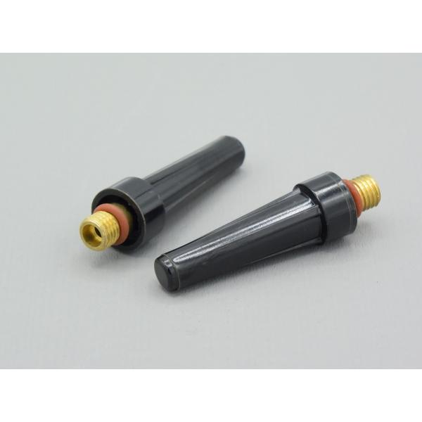 一般的なバックキャップ中サイズの2本組です。1.　Medium Backcap　(全長 約54ｍｍ)　　*O-リング付き#9 #20 サイズのトーチで利用可能適合トーチパナソニック製［YT-12TS□,YT-20TSW□]ダイヘン製［AWF...