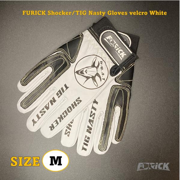 Furick Shocker TIGNasty Velcro White Gloveの特長最高品質のヤギ革を使用Furick Shocker TIGNasty Velcro White Gloveは、最高品質のヤギ革を使用しており、柔らかく...
