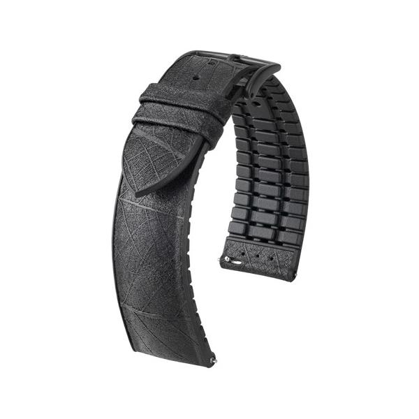 メーカー：HIRSCH ヒルシュ Leaf リーフ　製品名：0925046050-5-20　JANコード：50513083090　バンドカラー：ブラック　長さ：Lサイズ 尾錠側：80mm（尾錠含まず） 剣先側：120mm　厚さ：ベルト取付側...