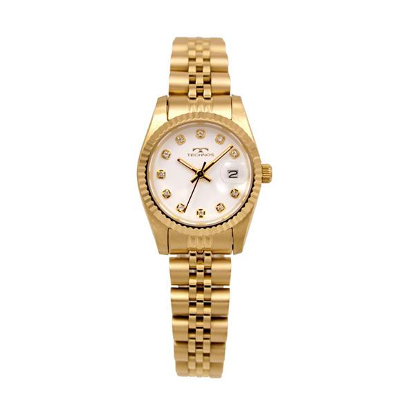 メーカー：TECHNOS テクノス　製品名：T6929GW　JANコード：4589911884146　防水：3気圧防水　ケースサイズ（mm）：約27.0mm　バンド素材：ステンレス　ケース素材：ステンレス　機能 付加仕様：ムーブメント：電池...
