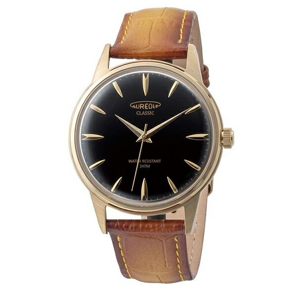 メーカー：AUREOLE オレオール 　製品名：SW-618M-06　JANコード：4961136022914　ムーブメント：クオーツ　バンド素材：牛革型押　防水：日常生活用防水　ガラス素材：クリスタル　ケース素材：ステンレス　機能 付加仕...