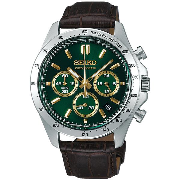 メーカー：SEIKO SELECTION セイコー　製品名：SBTR017　JANコード：4954628446817　ケース直径：約47×41×12mm　ムーブメント：クオーツ　文字盤色：グリーン/ゴールド　ケース素材：ステンレス　バンド：...