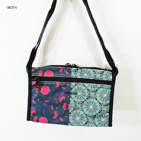 SYABON シャボン 春夏 丸洗い可能 レディース ナイロン プリント Ami アミ スクエア ミニ ショルダーバッグ B-7274 :syabon-b7274:半田カバン店 - 通販 ...