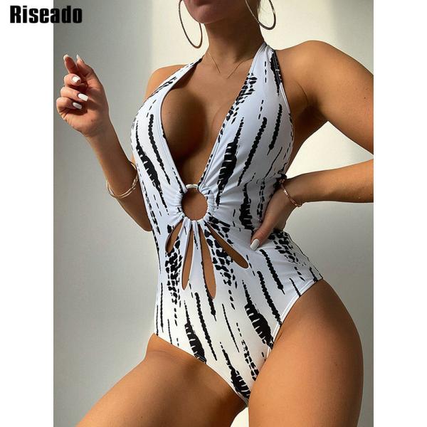 本商品は海外からの発送となり到着までに2〜3週間程度を頂戴します。予めご了承くださいませ。商品名リング リンク 1 ピース 水着 オールオーバー 印字 レディース カット アウト スイミング スーツ にとって 入浴スペック素材-ポリエステル...