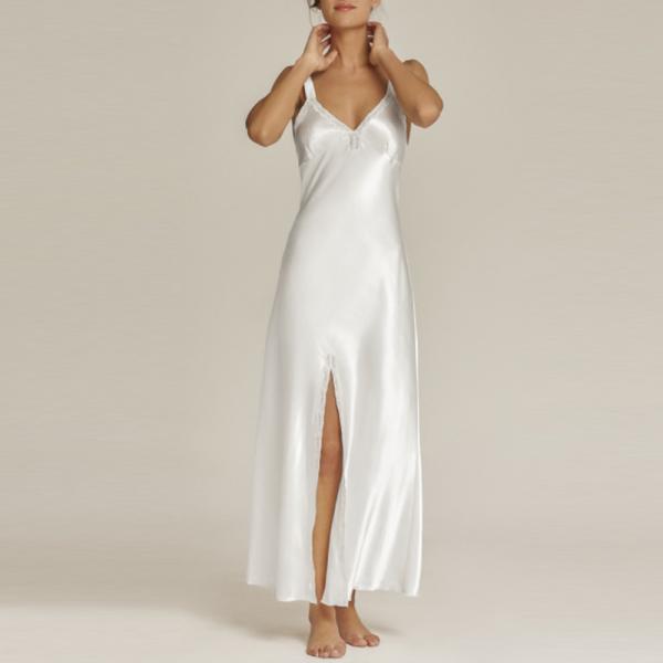 本商品は海外からの発送となり到着までに2〜3週間程度を頂戴します。予めご了承くださいませ。商品名ナイトウエア パジャマ アンダーウェア 下着 スプリット サマー サテン ストラップ スリープ 2020 セット セクシー シルク 5XL A ...