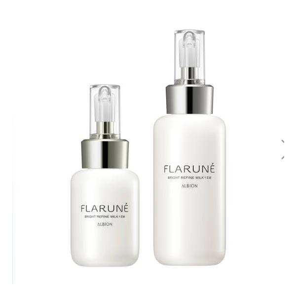 こっくり濃密、なめらかな感触。弾むような明るいひきしまった肌へ。ノーマル〜ドライスキン用肌をキュッとひきしめ、輝くような透明感とうるおいで満たすブライトニング先行乳液です。コクのある濃密なベースがなめらかにのびひろがり、肌（角層）のすみずみ...