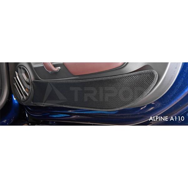 Carbon Tone Door Kick Guard ALPINE/RENAULT専用