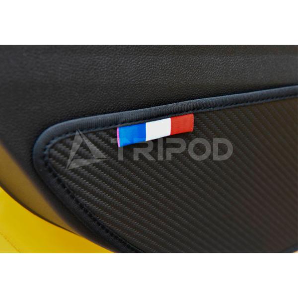 Carbon Tone Door Kick Guard for Renault Kangoo