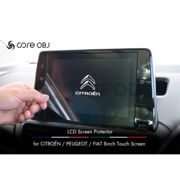 core OBJ LCD Screen Protector CITROEN / PEUGEOT / FIAT 8inch Touch Screen