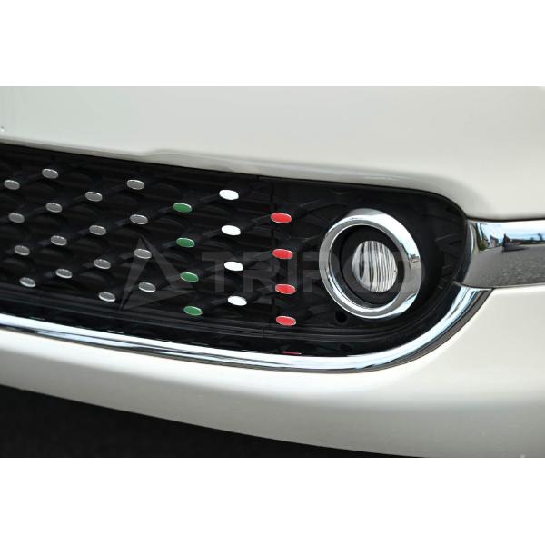 core OBJ Front Under Grille Tricolor Decal for FIAT500