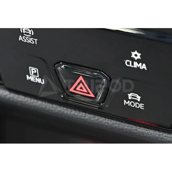 core OBJ Hazard Lamp button Extension Decal for Volkswagen Golf8