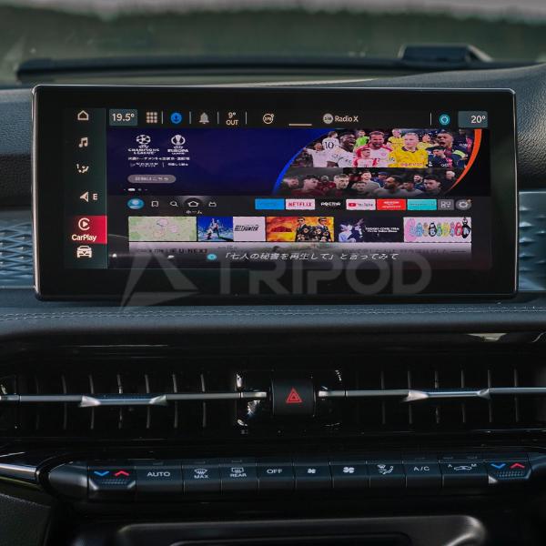 ALFA ROMEO CarPlay搭載車用HDMI入力アダプター ＋ ワイヤレス CarPlay / Android Auto 対応！Fire TV StickなどのHDMI接続対応機器を簡単に接続可能です。有線カープレイ搭載車に対応